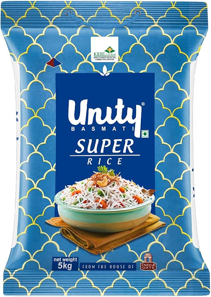 India Gate Unity Super Basmati Rice 5 kg – Star Bazar Japan